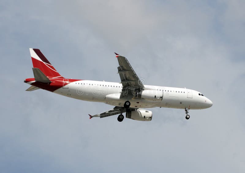 Passenger jet stock image. Image of flying, passenger - 7140009