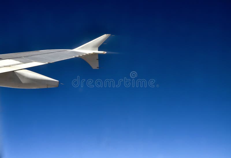 A passenger jet in the air stock image. Image of carrier - 130966507