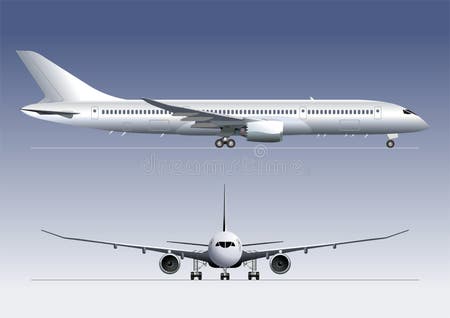 Boeing 787 Dreamliner Stock Illustrations – 51 Boeing 787 Dreamliner ...