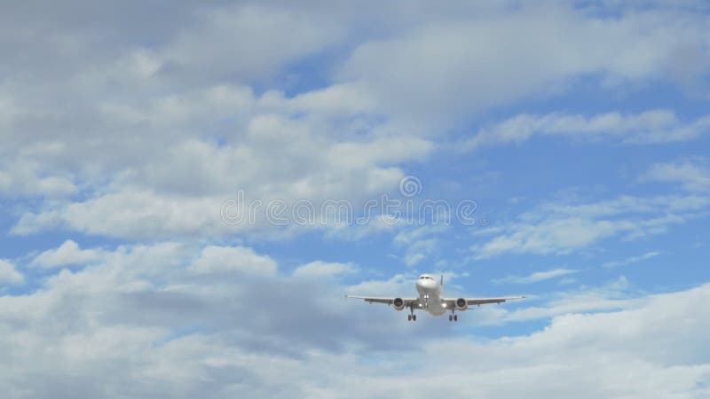 Passenger plane flight stock footage. Video of tourist - 85162798