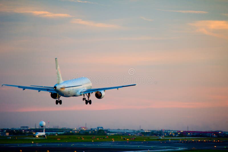 Passenger plane stock image. Image of cargo, rise, land - 41749079