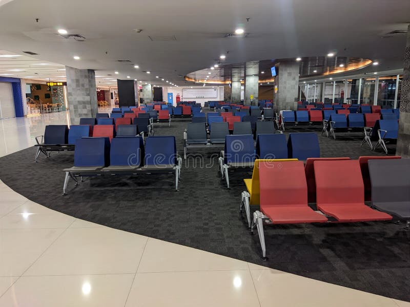 Passenger Seats To Wait for the Departure of the Plane Editorial Photo ...