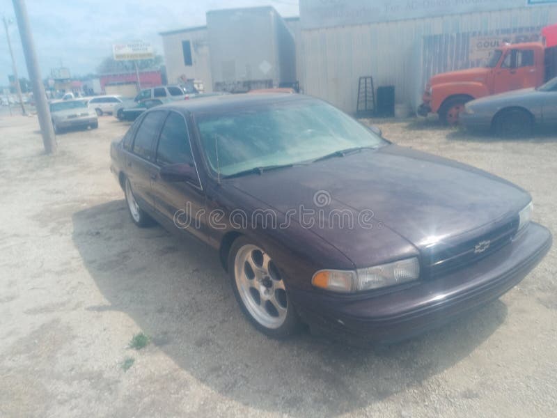 Passenger Side 1996 Chevrolet Impala Ss Editorial Photo - Image of ...