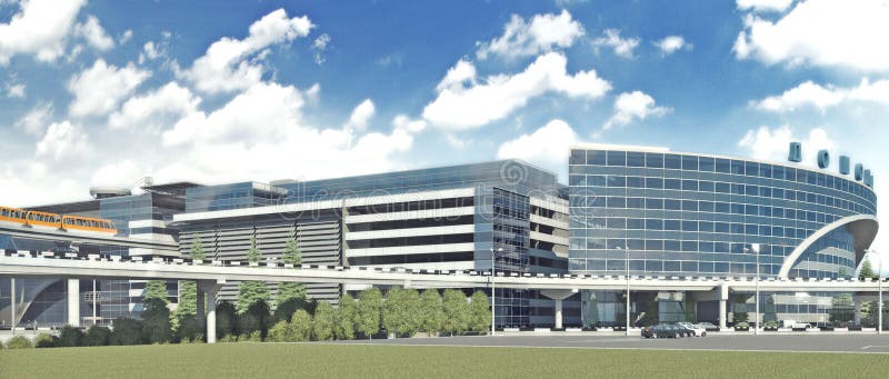 Passenger terminal stock image. Image of speed, aero - 13535529