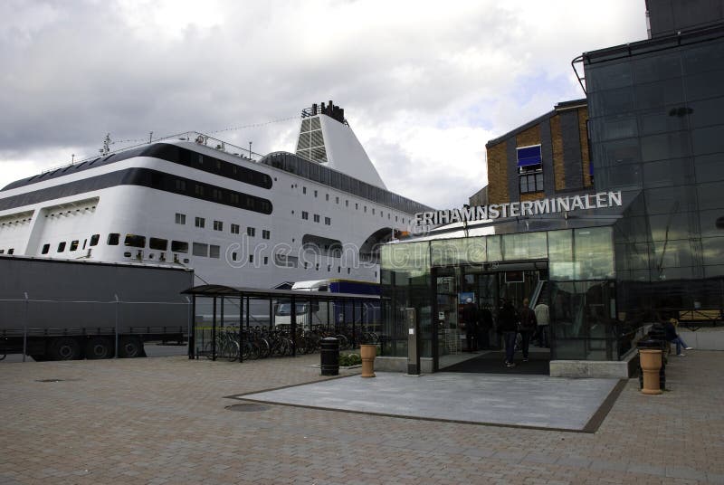 Passenger Terminal stock photo. Image of boat, ship, border - 7954676