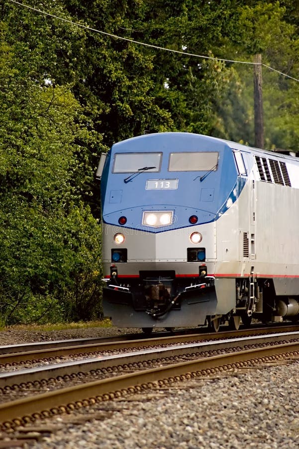Passenger Train stock photo. Image of blue, baggage, corridor - 5355086