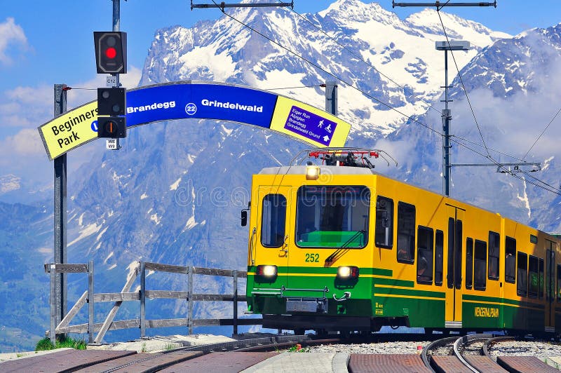 Passenger Train Approach To the Platform. Editorial Stock Photo - Image ...
