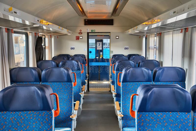 Passenger Train interior stock image. Image of mass - 162846469