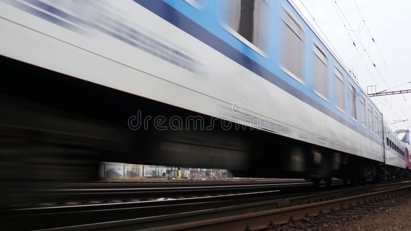 Passenger Train 4K stock video. Video of train, camera - 49097603