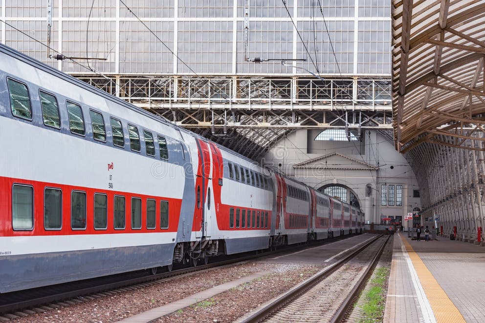 Passenger Train by the Platform. Editorial Photo - Image of diesel ...
