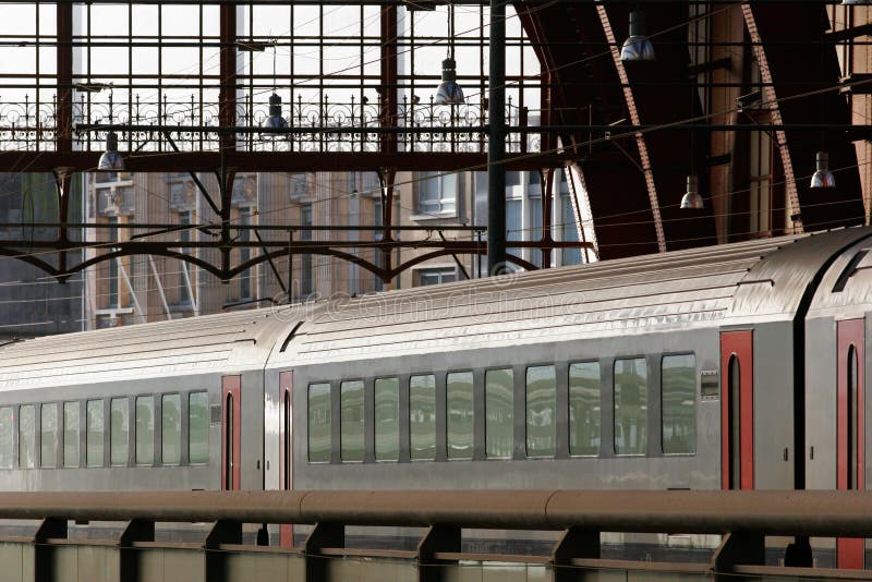 European Station Revolving Door Stock Photo - Image of revolving, glass ...