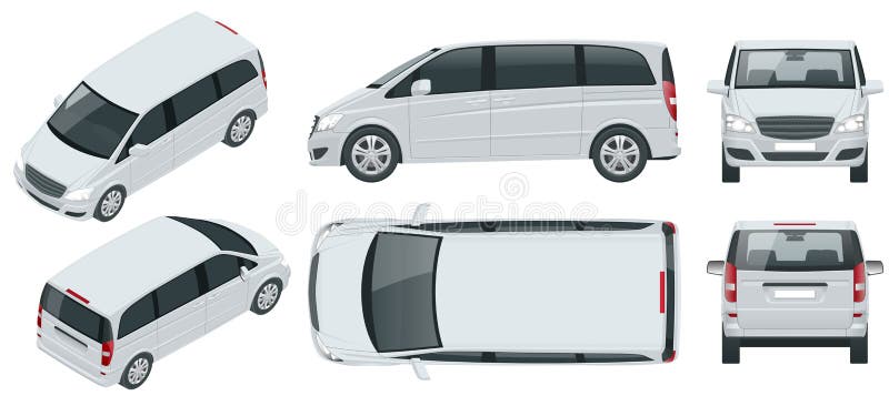 Electric Minivan with Premium Touches, Passenger Van or Minivan Car ...
