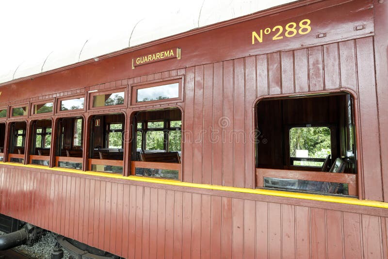 Passenger Wagon of Old Steam Train Editorial Image - Image of ...