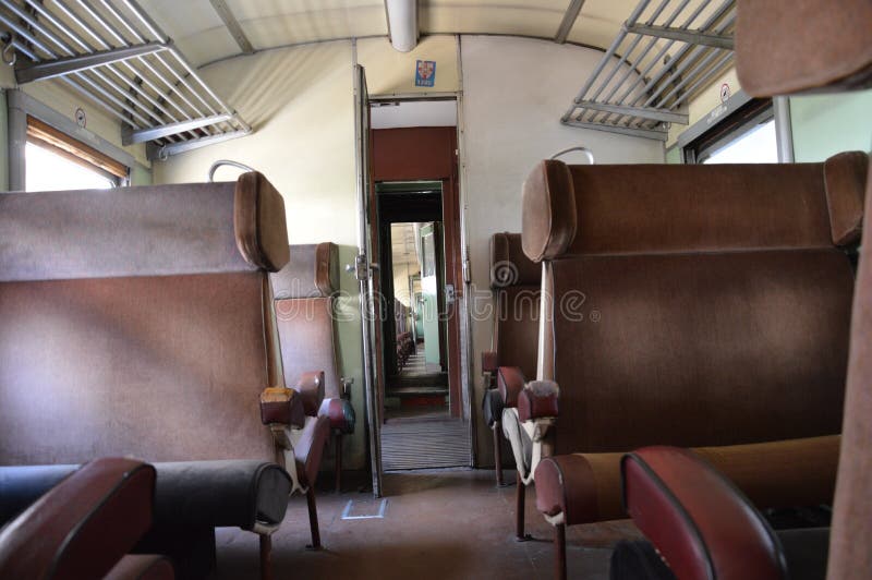 Passenger Wagon Old Passenger Train Stock Image - Image of abstract ...