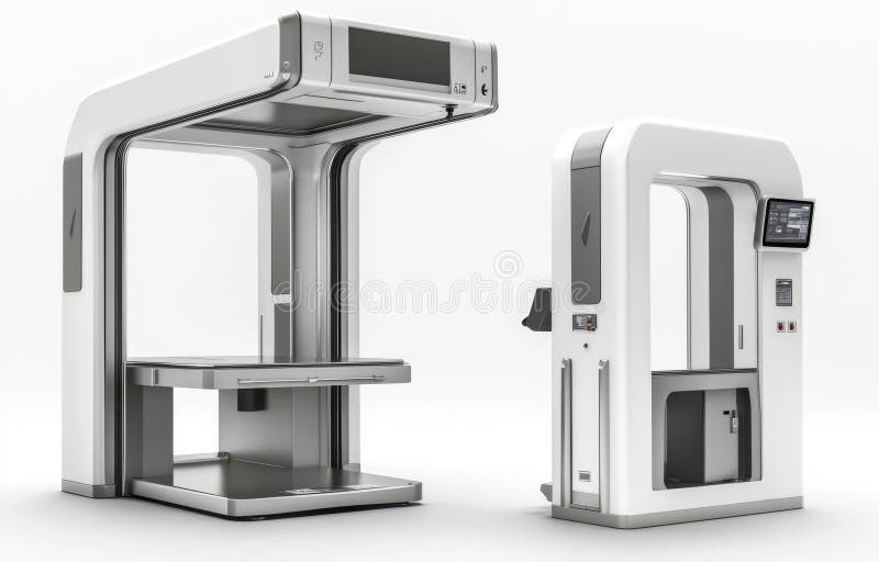 The Passenger Walk-through Scanner at the Airport or the Airport ...