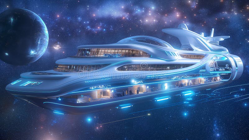 Passengers Experience Luxury and Zero Gravity in a Futuristic Space ...