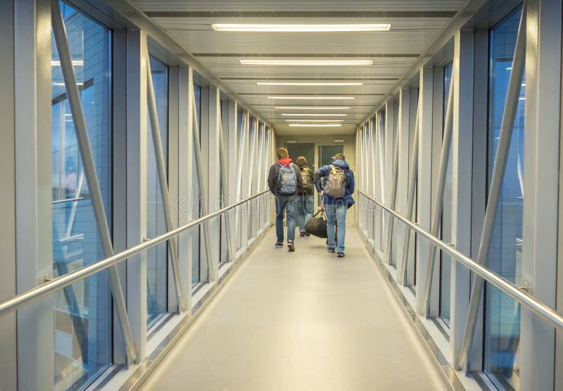 Jet Bridge Inside Boarding Aircraft Stock Photos - Free & Royalty-Free ...