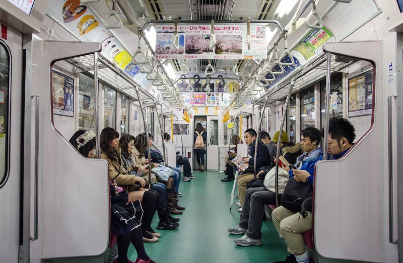 The Tokyo Metro Tozai Line Map Stock Photo - Image of tourism, japanese ...