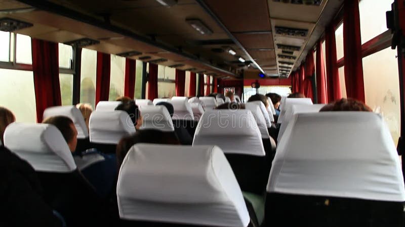 Ride Inside the Bus in Heredia Costa Rica Stock Footage - Video of cars ...