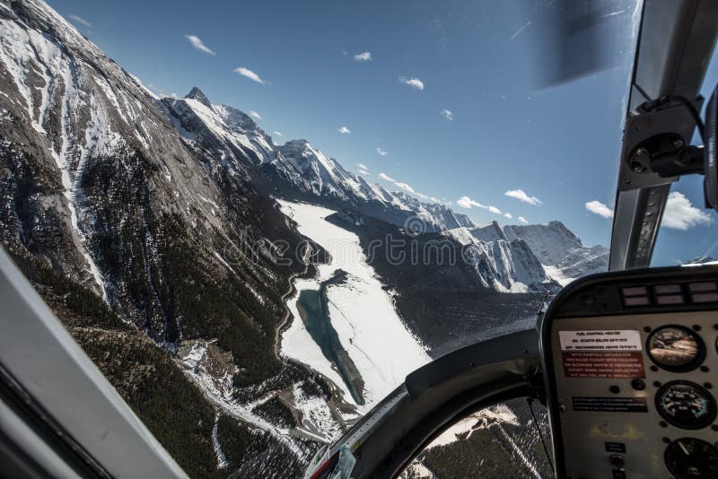 Helicopter Views stock image. Image of canmore, backcountry - 168174517
