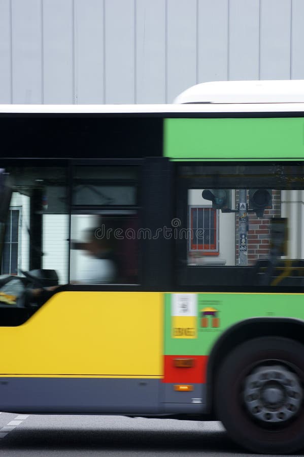 Passing bus stock image. Image of passenger, road, sign - 42893547