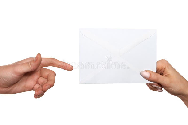 Passing envelope stock photo. Image of hands, marketing - 5180336