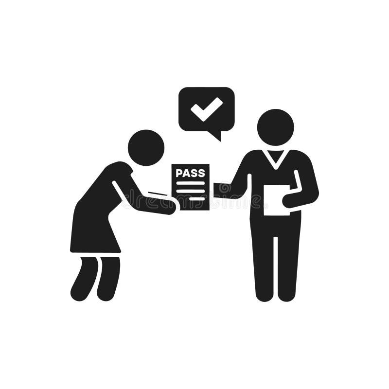 Passing Exam Icon stock vector. Illustration of achievement - 361856512