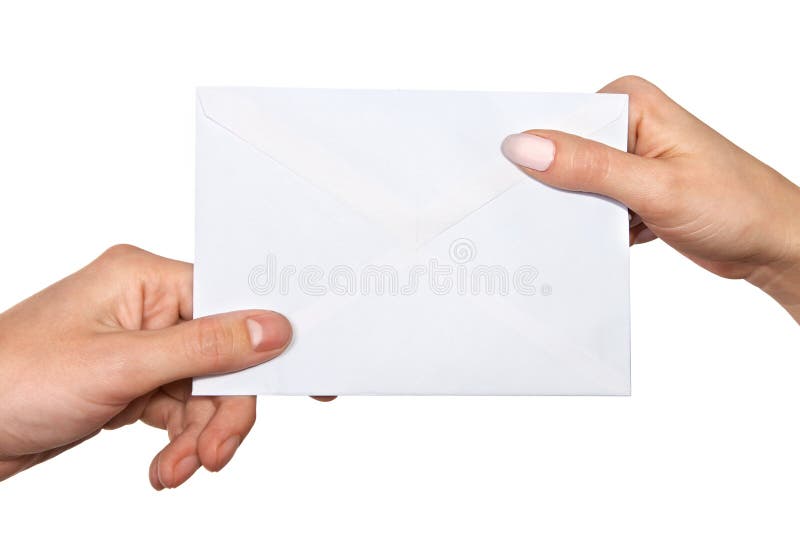 Passing envelope stock photo. Image of hands, marketing - 5180336