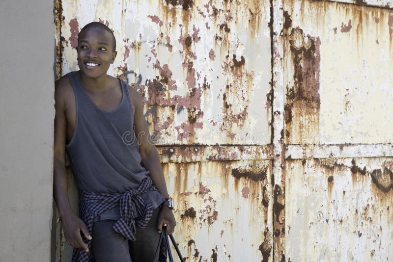 Passing through the Run Down Part of Town Stock Image - Image of ...