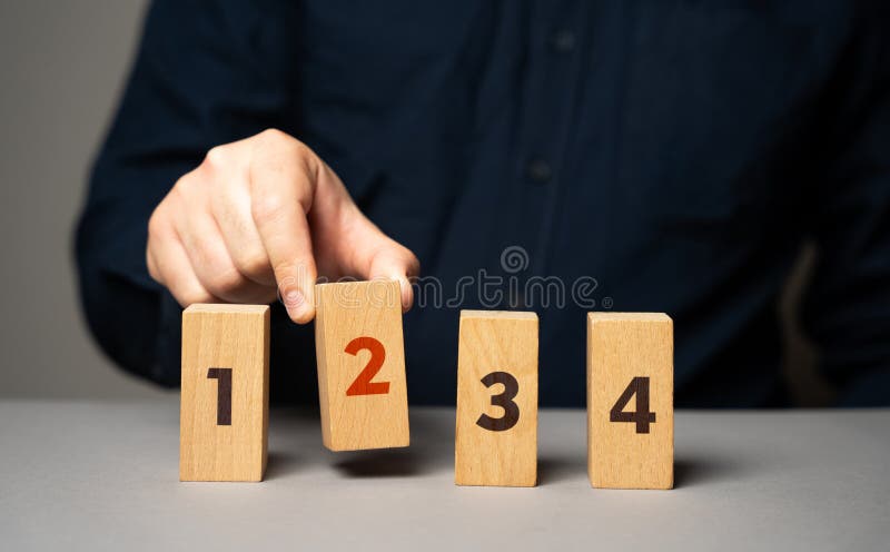 Passing the Steps According To the Instructions. Stock Photo - Image of ...