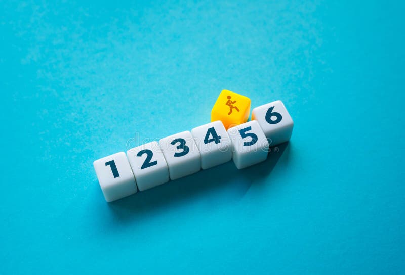 Passing the Steps According To the Instructions. Stock Image - Image of ...