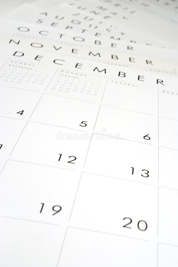 Passing of time. stock image. Image of calendar, year - 1457111