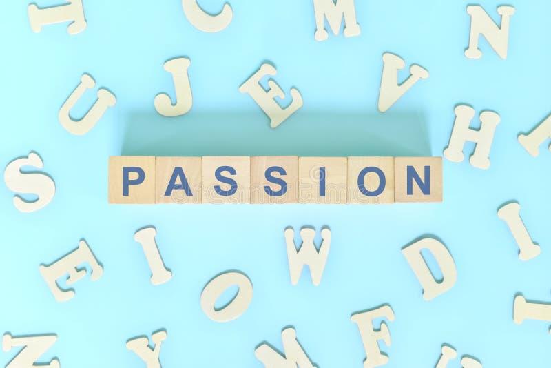 Passion Core Values Concept In Business Company And Organization Word