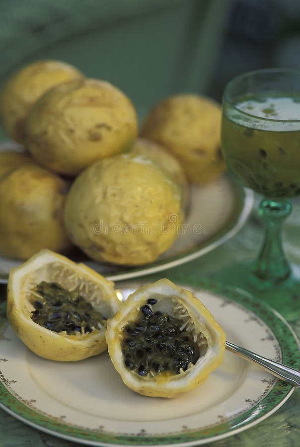 Passion fruit drink stock photo. Image of tropical, passiflora - 43392768
