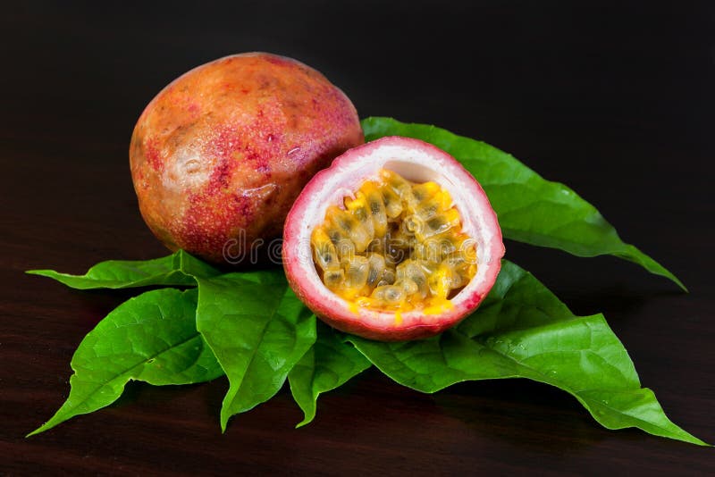 Passion fruit fresh stock photo. Image of nutrition, tropical - 79096820