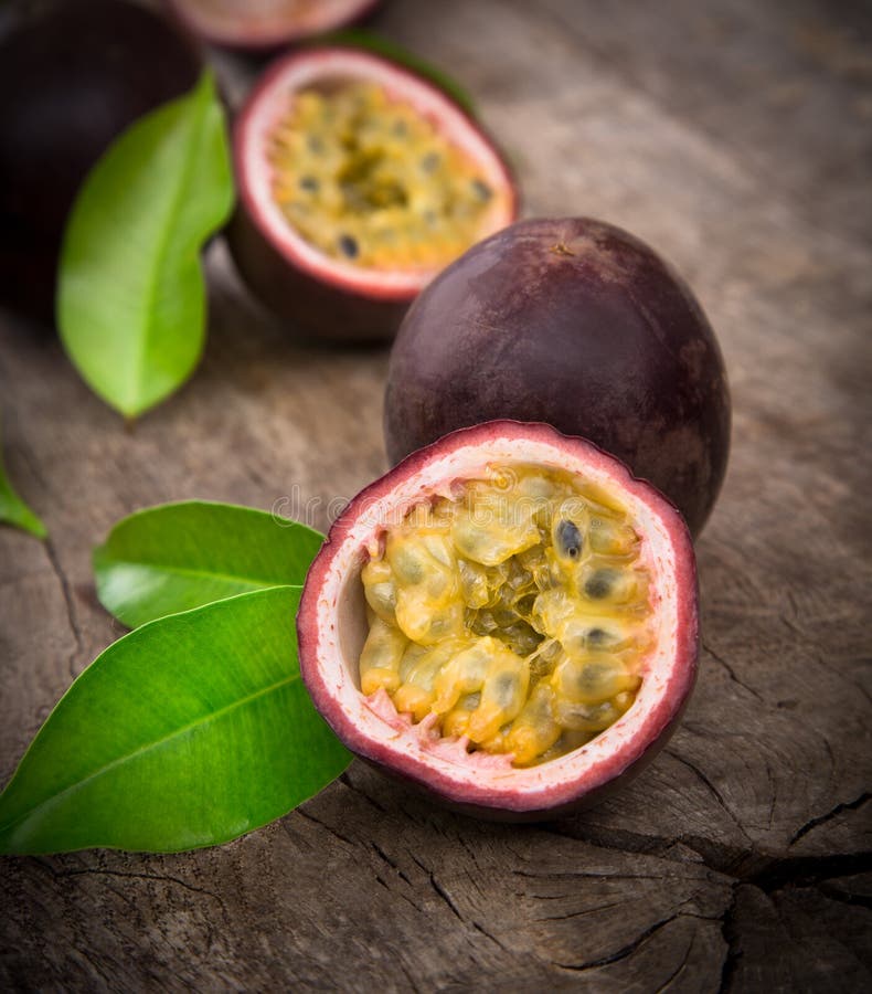 Passion fruits stock photo. Image of climate, edulis - 32384978
