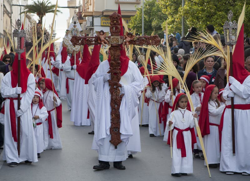 Passion Week in Puerto Real Editorial Photography - Image of festivity ...