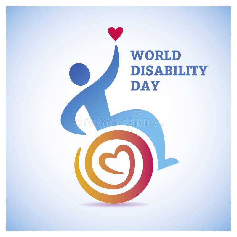 Passionate Disability People Support Logo. Wheel Chair Logo ...