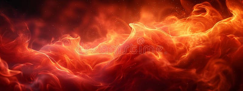Passionate Flames Hot Fire Red Abstract Background, Love Concept Design ...