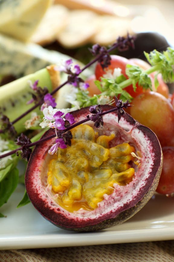 Passionfruit stock image. Image of flavor, food, finger - 20572293