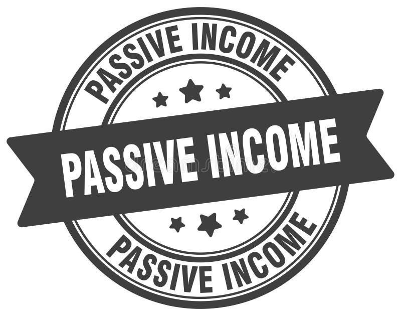 Passive Income Badge Stock Illustrations – 111 Passive Income Badge ...