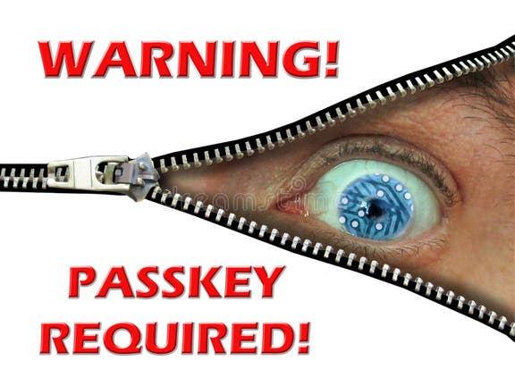 Passkey Code Access Security Computers Online Internet Danger Fraud ...