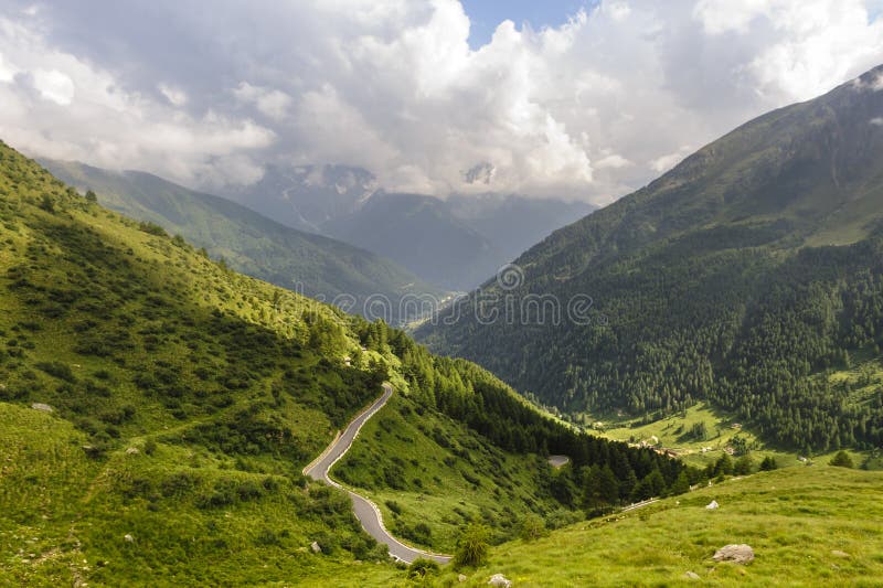 Passo Gavia stock photo. Image of lombardy, outdoor, gavia - 25990790