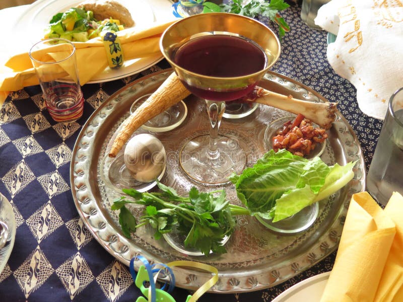 Passover Seder stock image. Image of belief, food, meal - 52443189