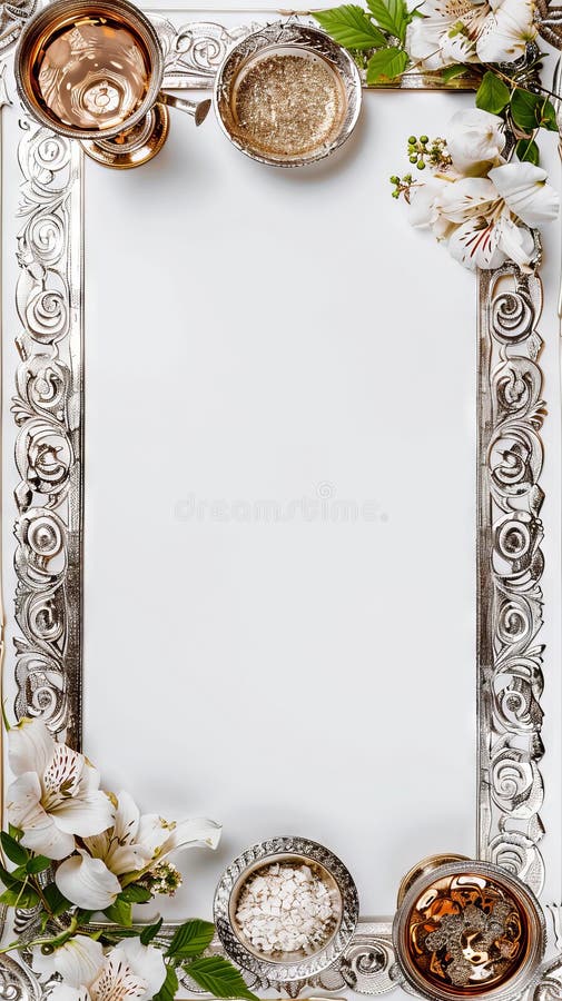 Passover Themed Graphic Template Stock Image - Image of food, template ...