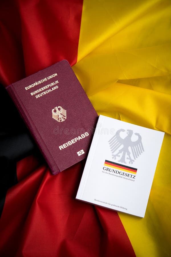 The Book of German Constitution Basic Law on Flag of Federal Republic ...