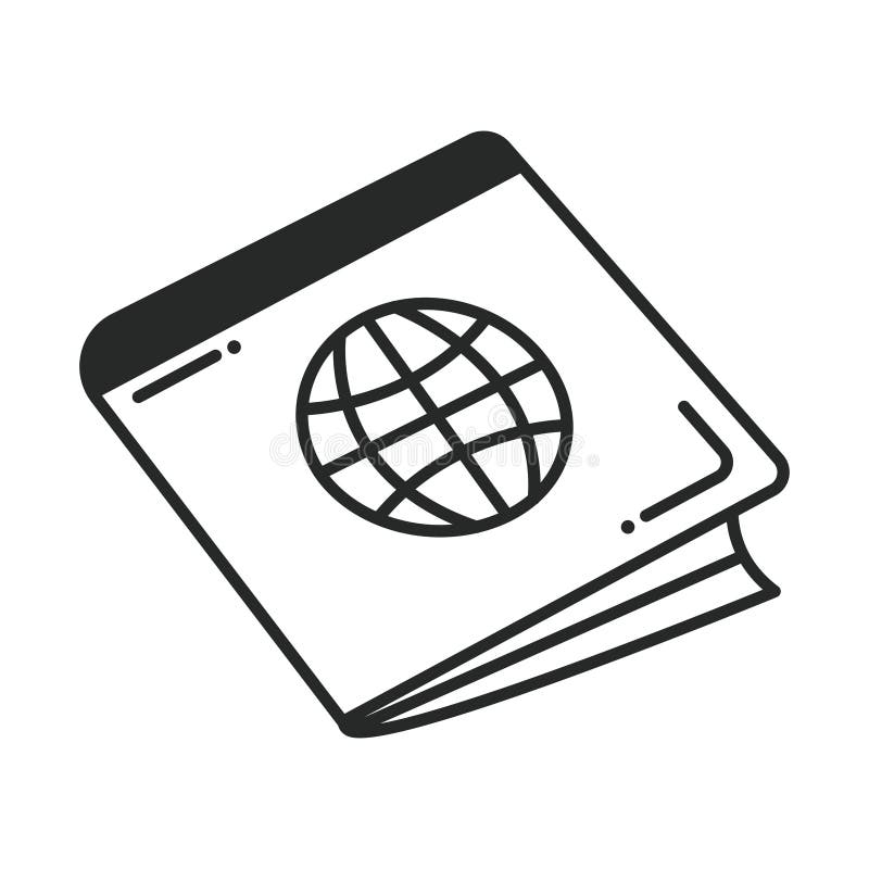 Passport document travel stock vector. Illustration of legal - 273145258