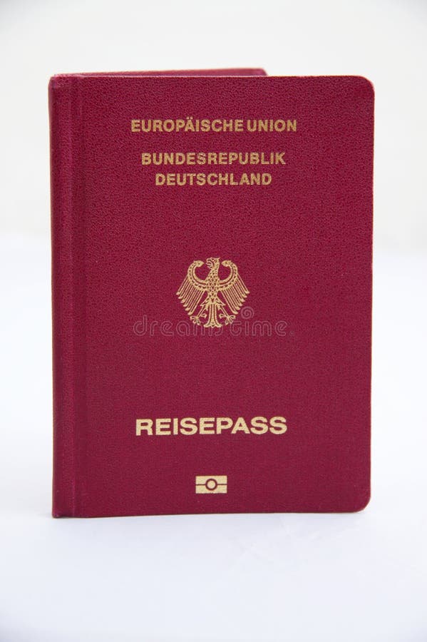 Passport EU GERMANY stock image. Image of horizontal - 11134949