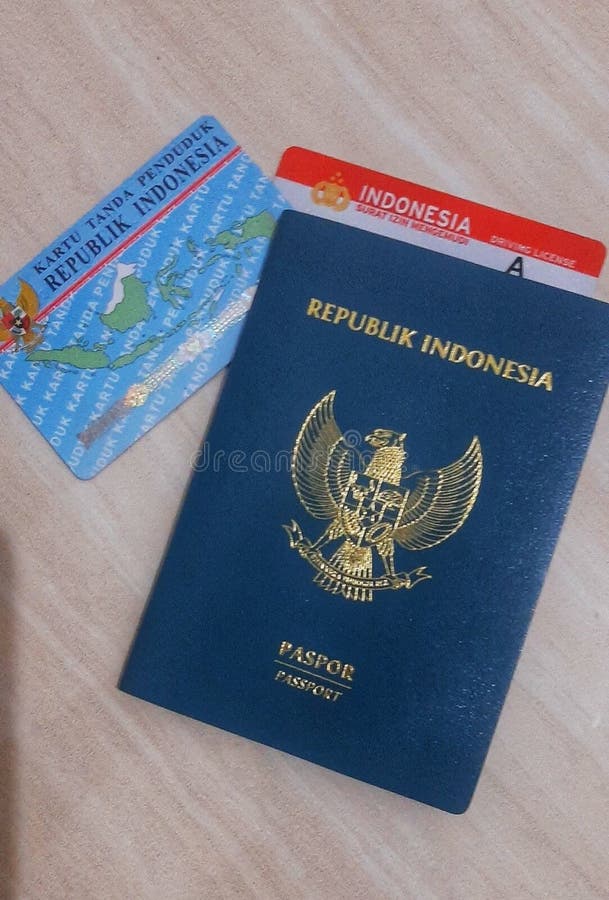 Passport, ID Card and Driver License Stock Image - Image of driver ...