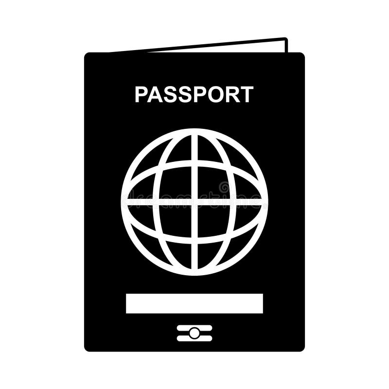 Passport logo design stock vector. Illustration of icon - 319324083